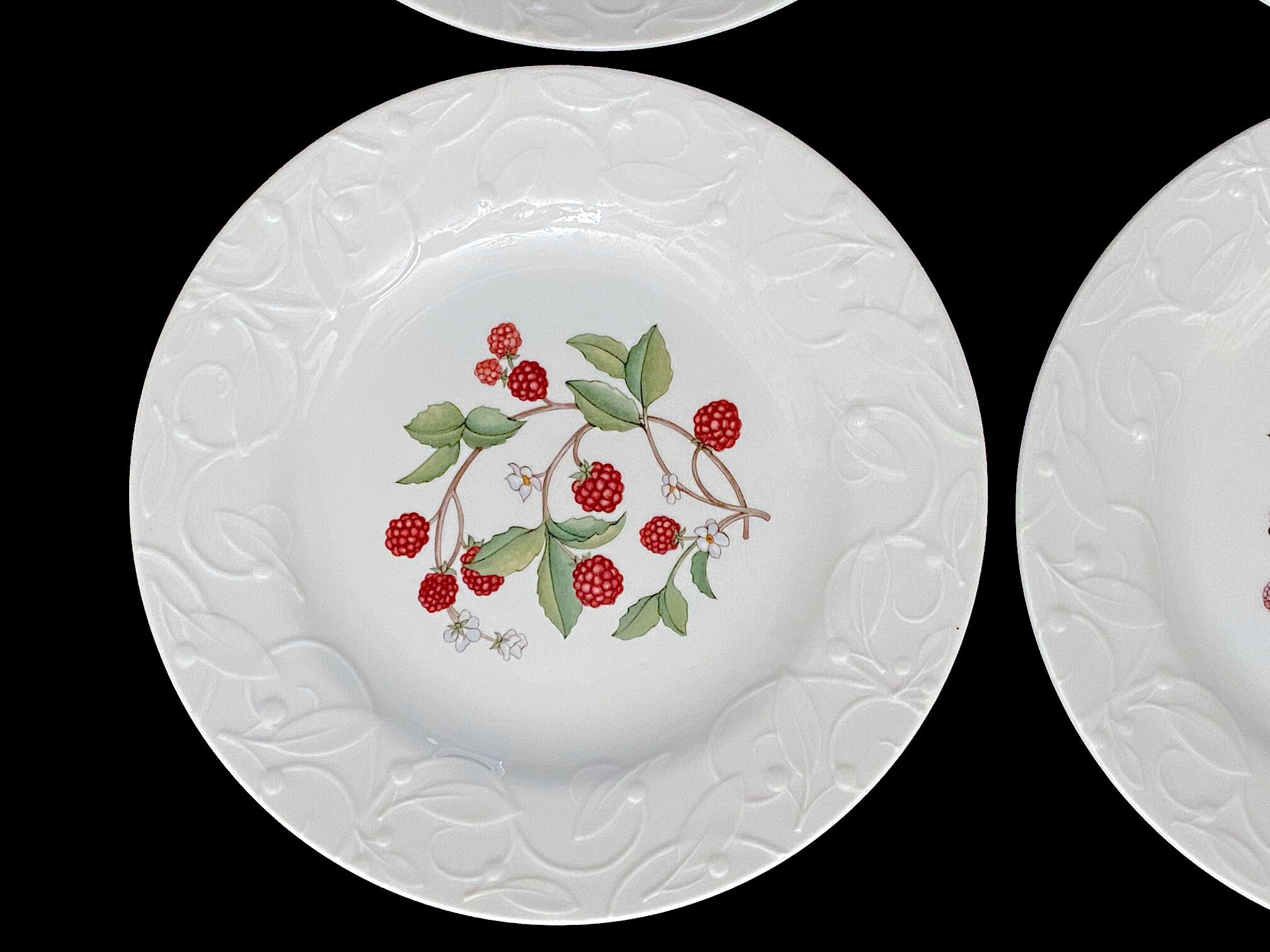 Vintage Set of 4 DANSK Floating Leaves Pattern 9 Dinner | Etsy