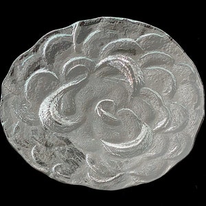 Vintage Modern LG 14" Art Glass BLENKO 7830 Cumulus Series Textured ...