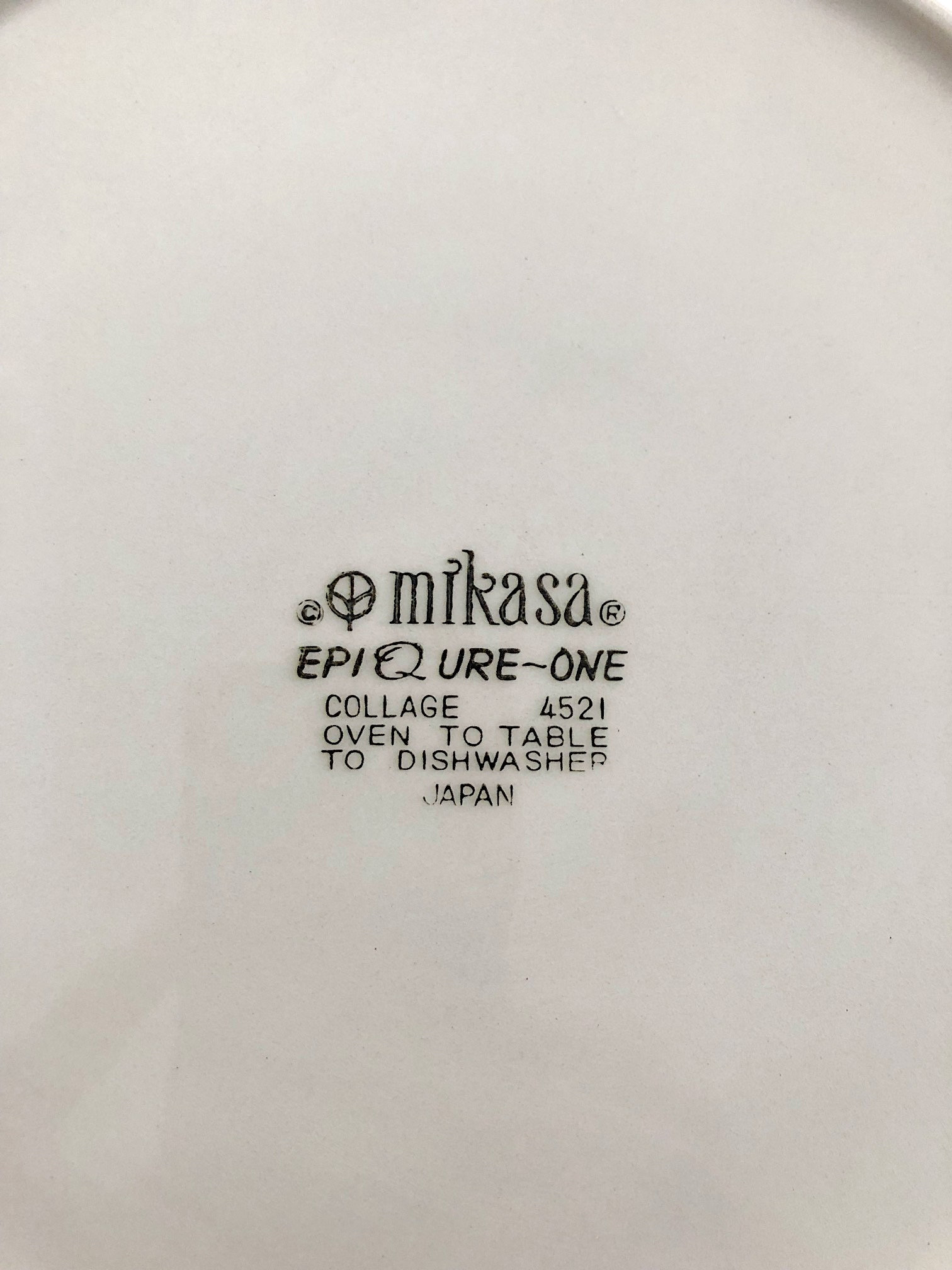 Vintage Mid Century Modern MIKASA EPIQURE ONE Collage 4521 - Etsy