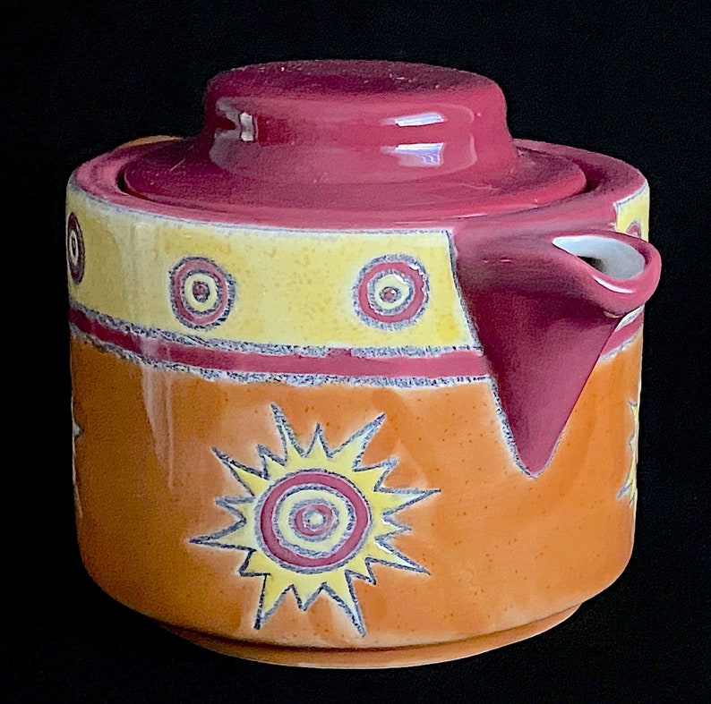 Vintage Mid Century Modern Eduardo Vega Pottery of Cuenca - Etsy