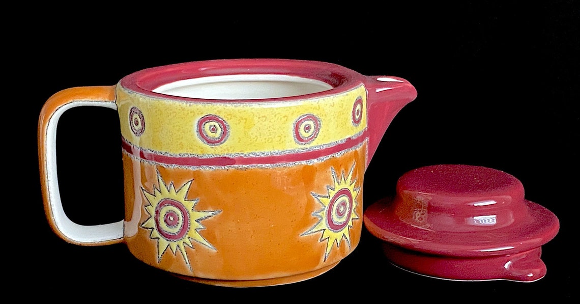 Vintage Mid Century Modern Eduardo Vega Pottery of Cuenca - Etsy