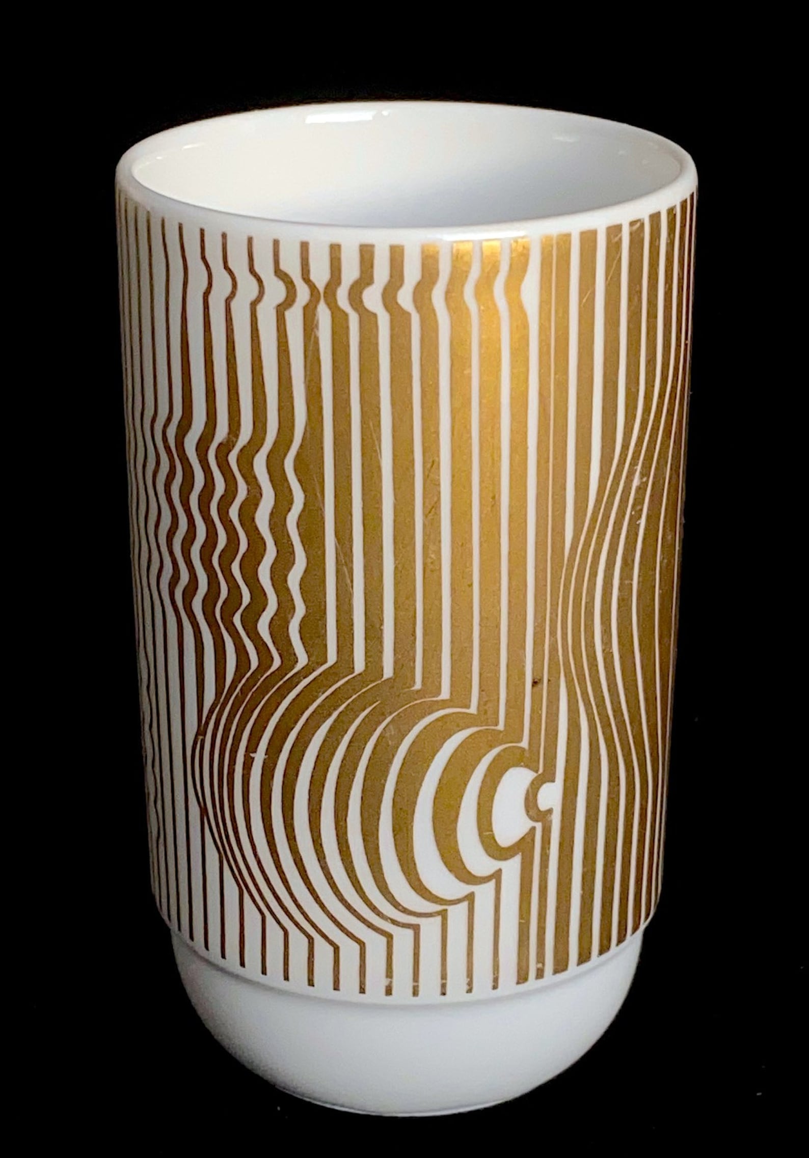 Vintage Modern Rosenthal Studio Linie 3 3/16" Tall Porcelain Vase White ...
