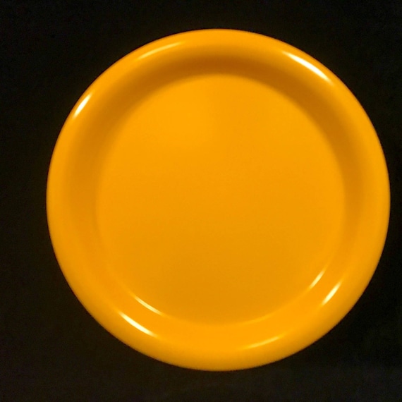 Dining & Serving Vintage 4 Dinner Plates Ingrid Chicago Retro Melamine ...