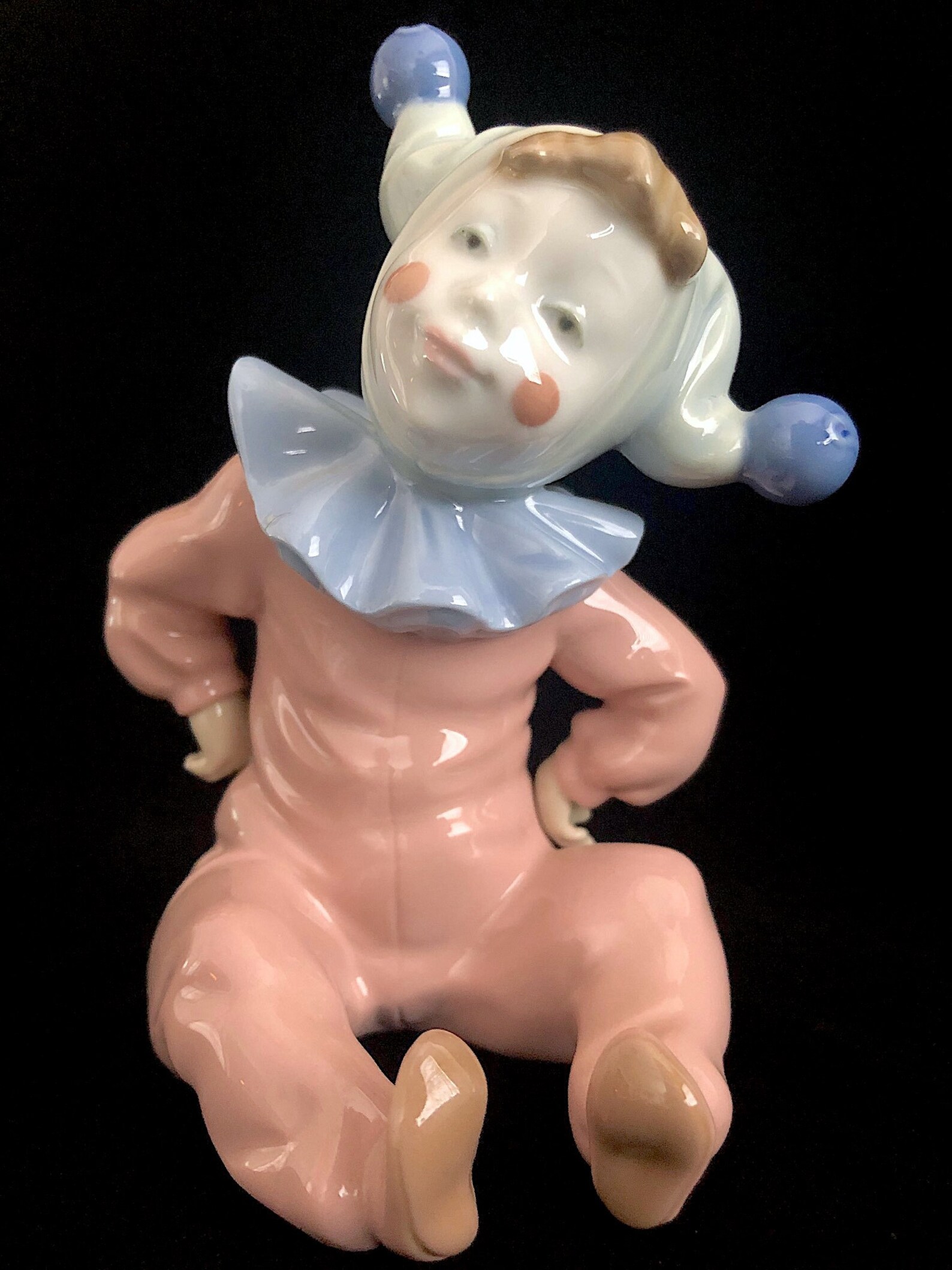 Vintage NAO Lladro Spanish Porcelain Figurine of Child Jester - Etsy