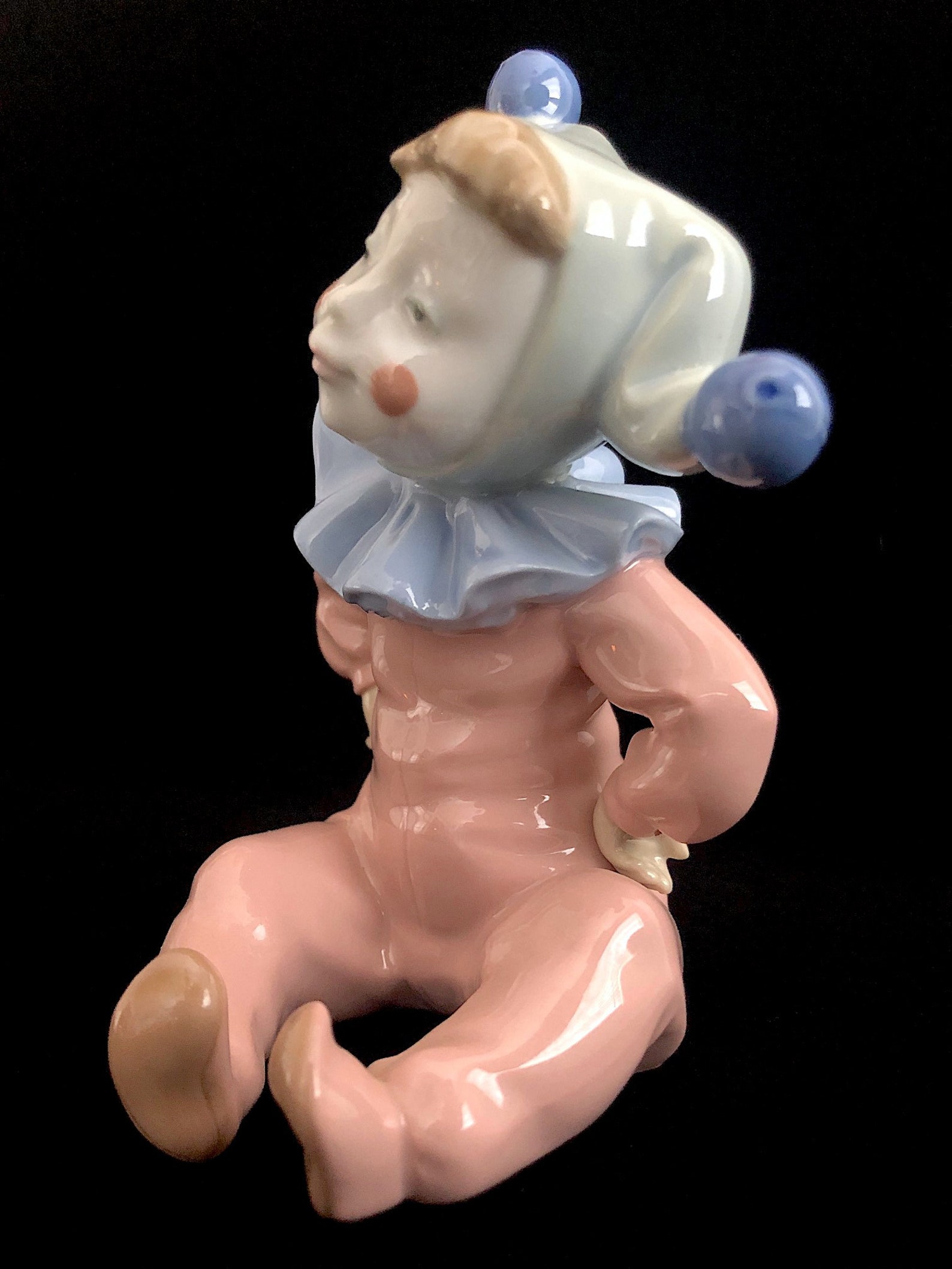 Vintage NAO Lladro Spanish Porcelain Figurine of Child Jester - Etsy