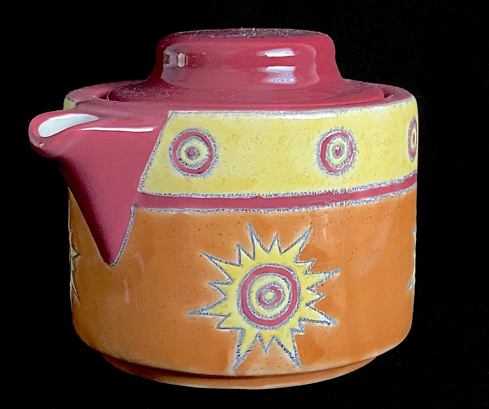 Vintage Mid Century Modern Eduardo Vega Pottery of Cuenca - Etsy