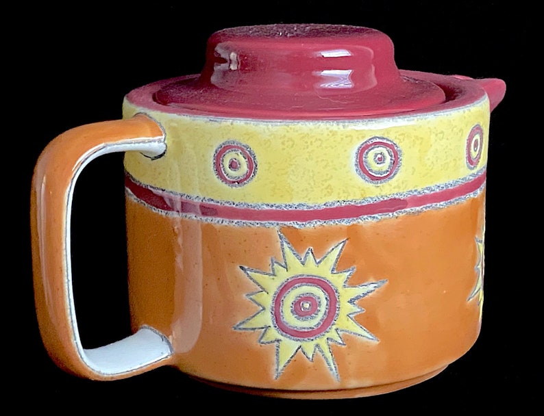 Vintage Mid Century Modern Eduardo Vega Pottery of Cuenca - Etsy