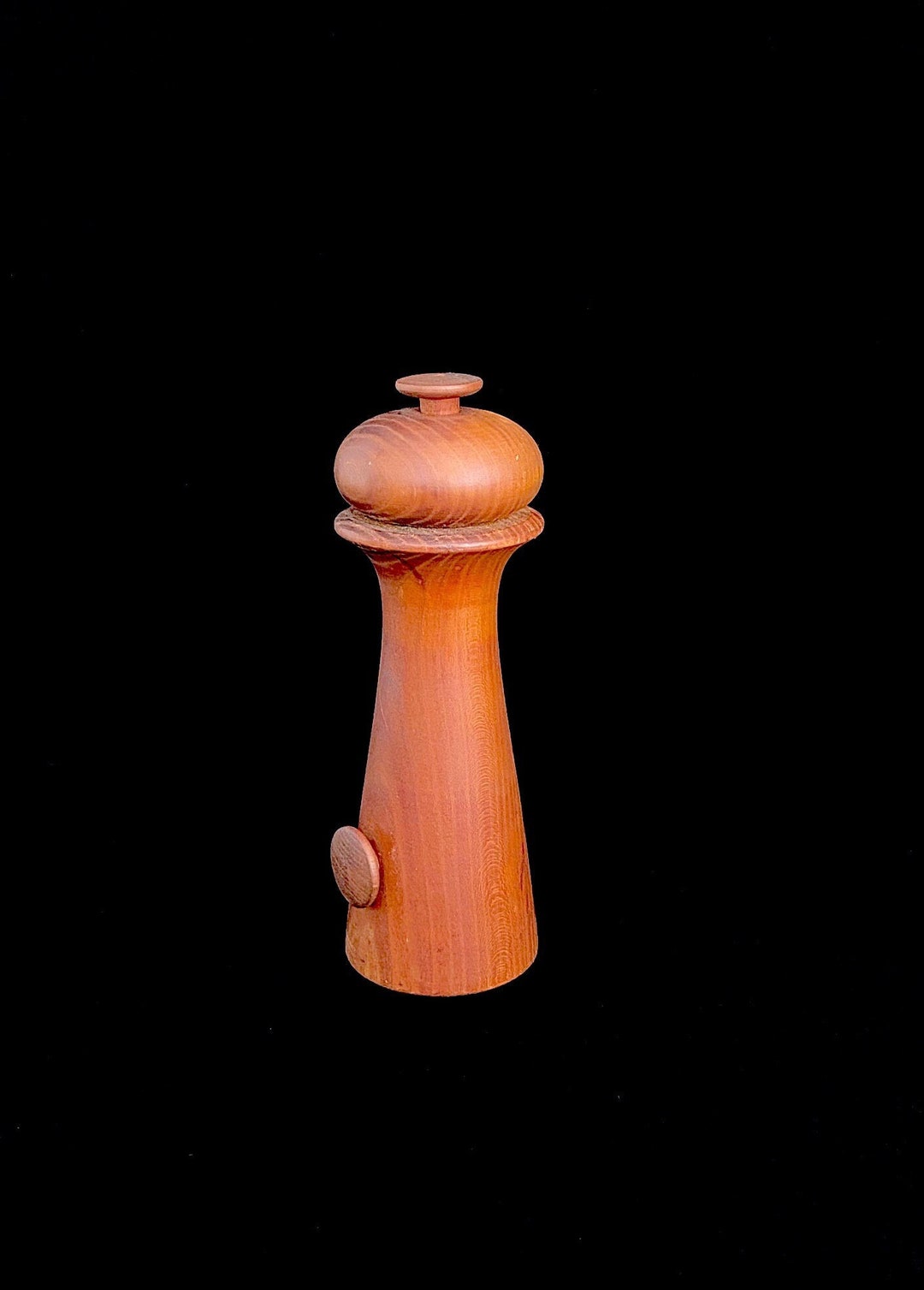 Vintage Fine Teak Wood Peppermill Salt Shaker Pepper Mill Dan Droz ...