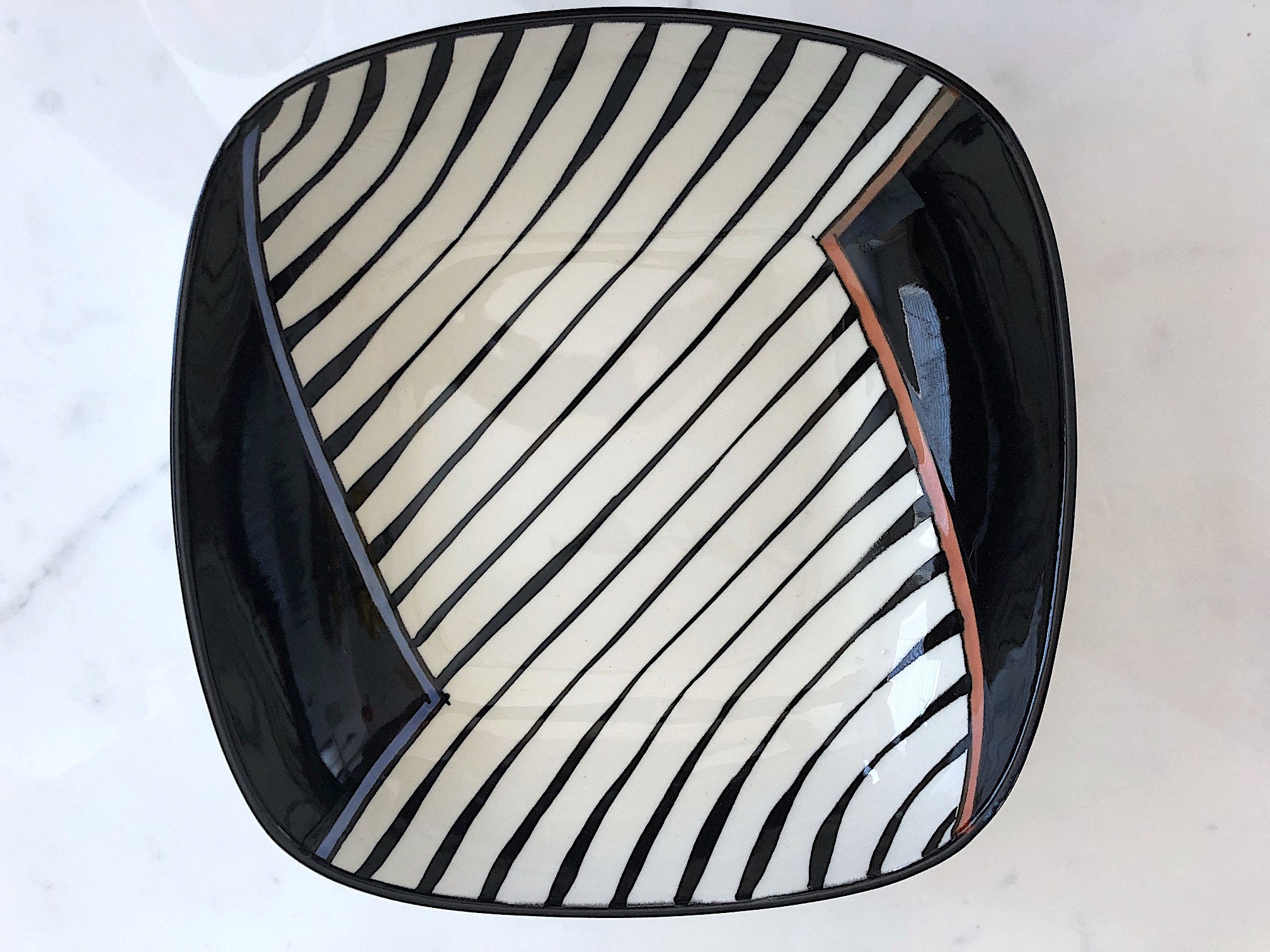 Vintage 1980s Modern Dorothy Hafner Studio Pottery for Tiffany & Co ...
