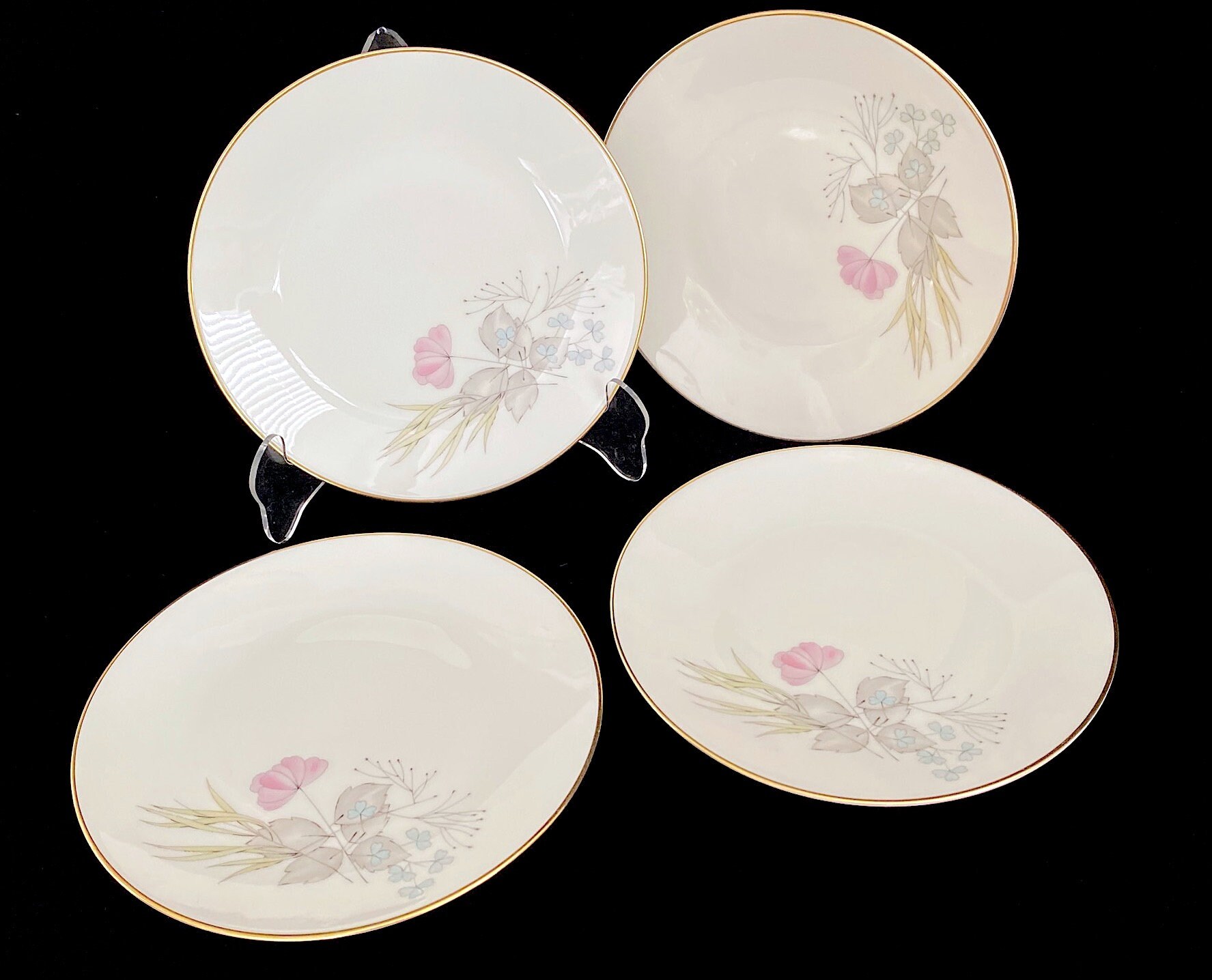 Vintage Mid Century Modern ROSENTHAL Porcelain BETTINA Parisian Spring ...