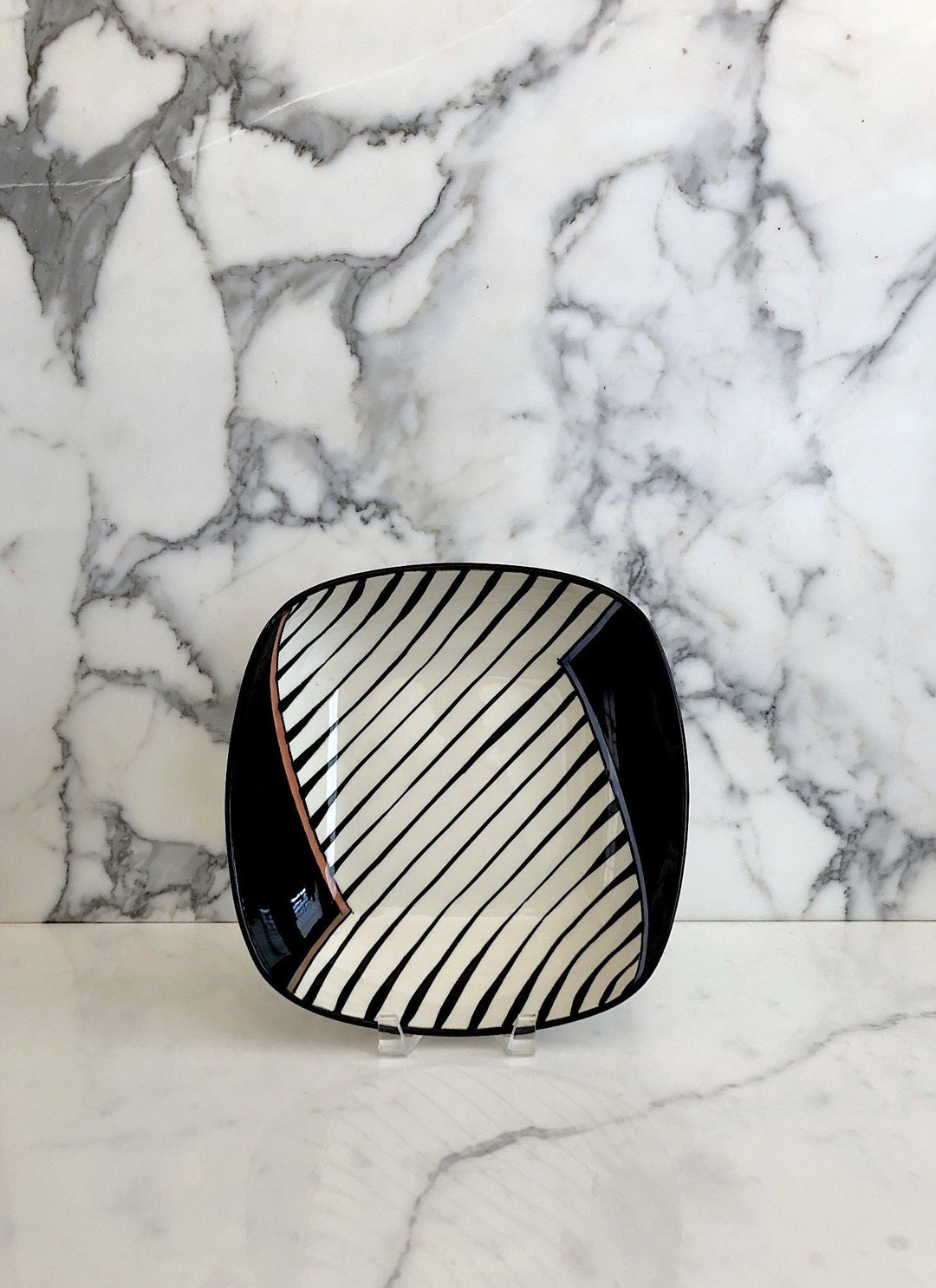 Vintage 1980s Modern Dorothy Hafner Studio Pottery for Tiffany & Co ...