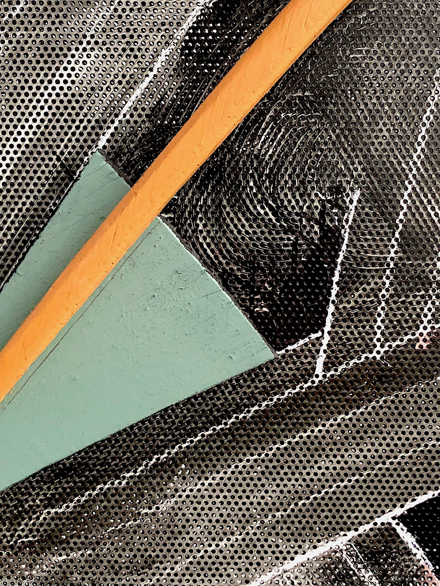 Vintage Large Original Modern Art Painting on Reticulated - Etsy