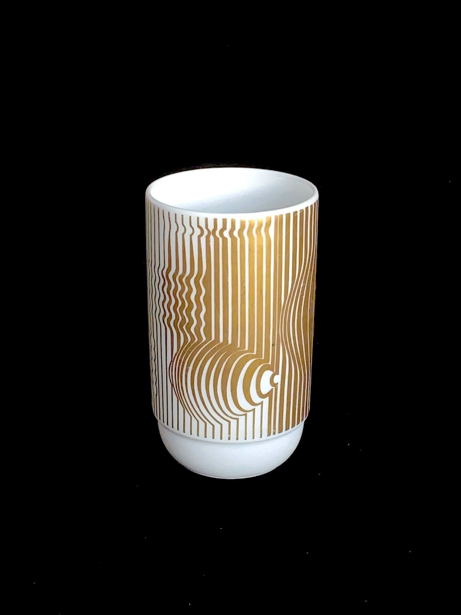 Vintage Modern Rosenthal Studio Linie 3 3/16" Tall Porcelain Vase White ...