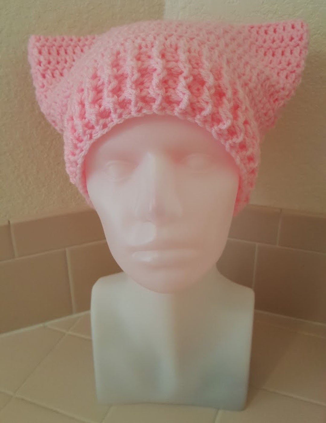 Pussyhat Project Hat, Pink Pussycat Hat, Women's Protest Hat, Official ...