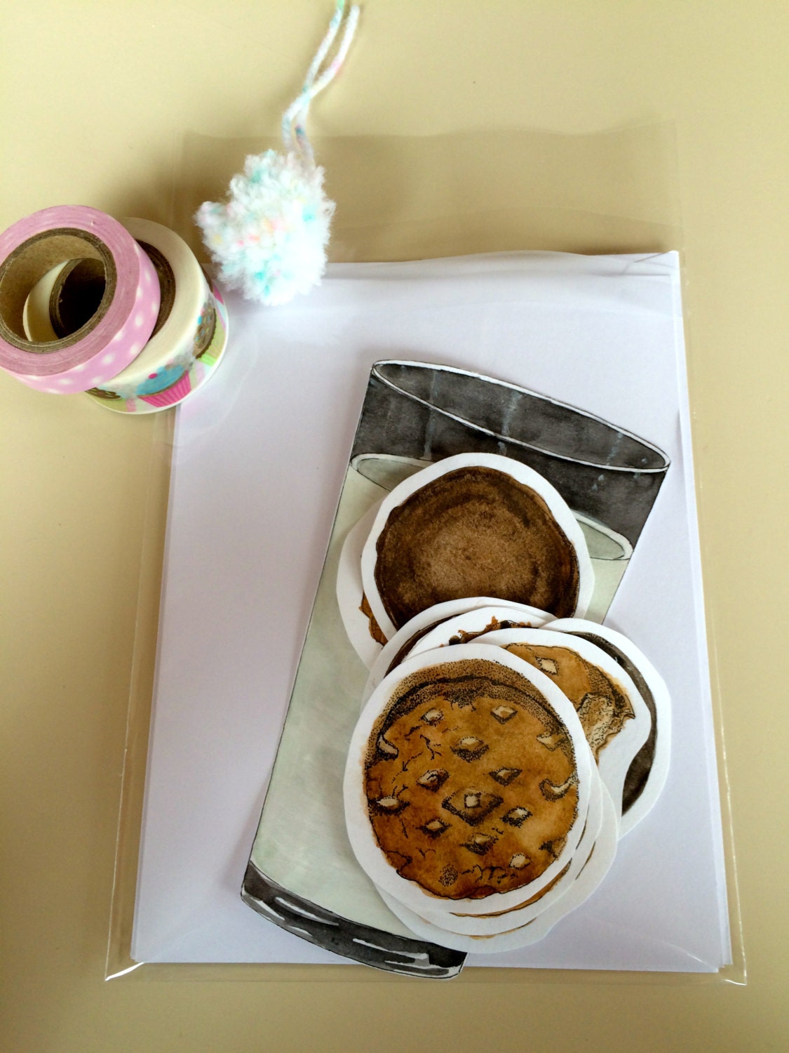 Milk and Cookies Printable Card Kit | Printable Milk and Cookies ...