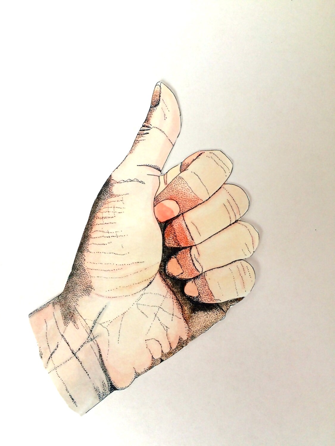 Hand Printable Card Kit Printable Hand Watercolor Clipart for Art ...