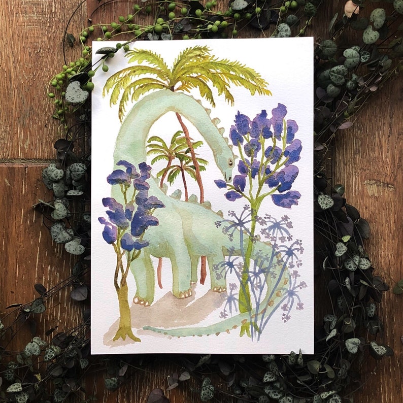 D A4 Personalised Baby Name Illustration Letter - Etsy