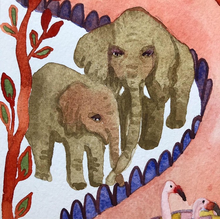 The Zoo A4 Print - Etsy