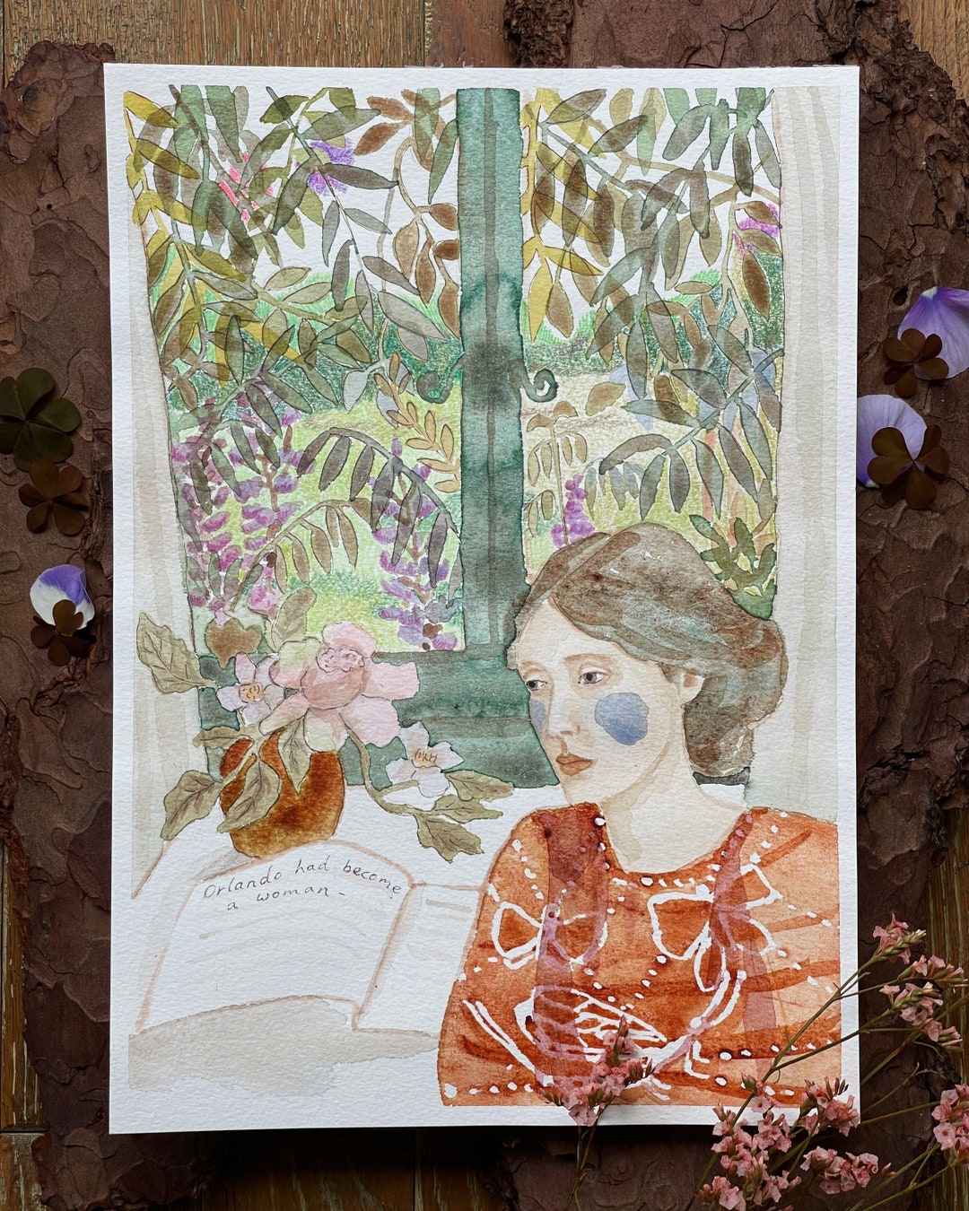 Virginia Woolf A4 Print - Etsy