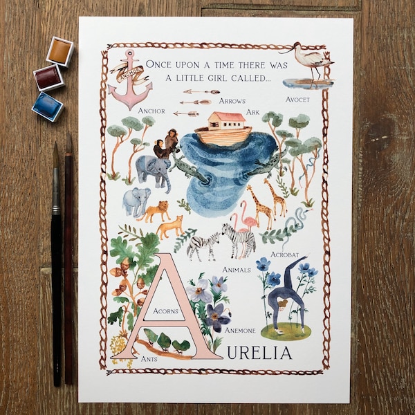 Name Illustration - Etsy