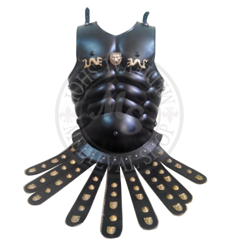 Muscle Body Armour Reenactment Greek Roman Muscle Cuirass - Etsy