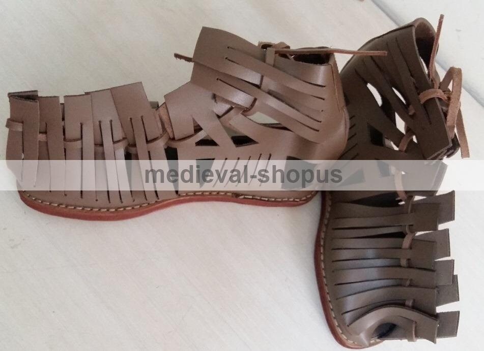 Roman Sandals Shoes Sandal for Roman Legionnaires Caligae Leather ...