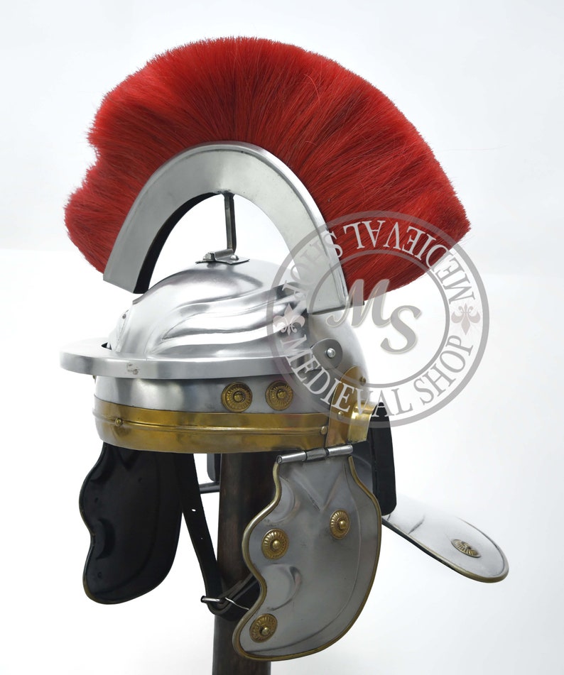 Roman Gallic Helmet Greek Centurion Re-enactment Armour - Etsy