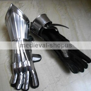 Knight Gothic Gauntlets Antique Armour Gauntlet Gloves Replica | Etsy