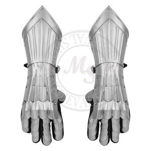 Knight Gothic Gauntlets Antique Armour Gauntlet Gloves Replica | Etsy