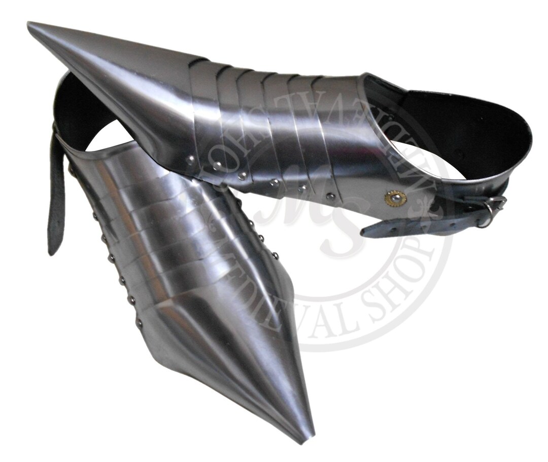 Medieval Sabatons Steel Armour Pointed Toe Sabaton Larp Sca Reenactment ...
