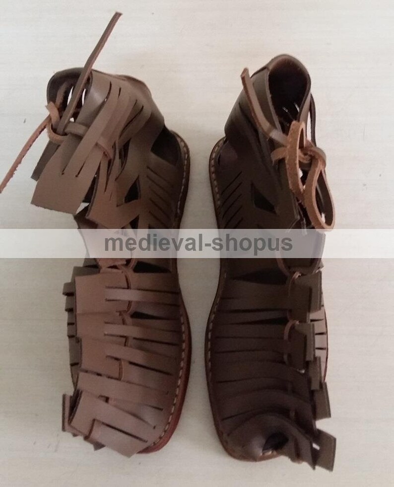 Roman Sandals Shoes Sandal for Roman Legionnaires Caligae Leather ...