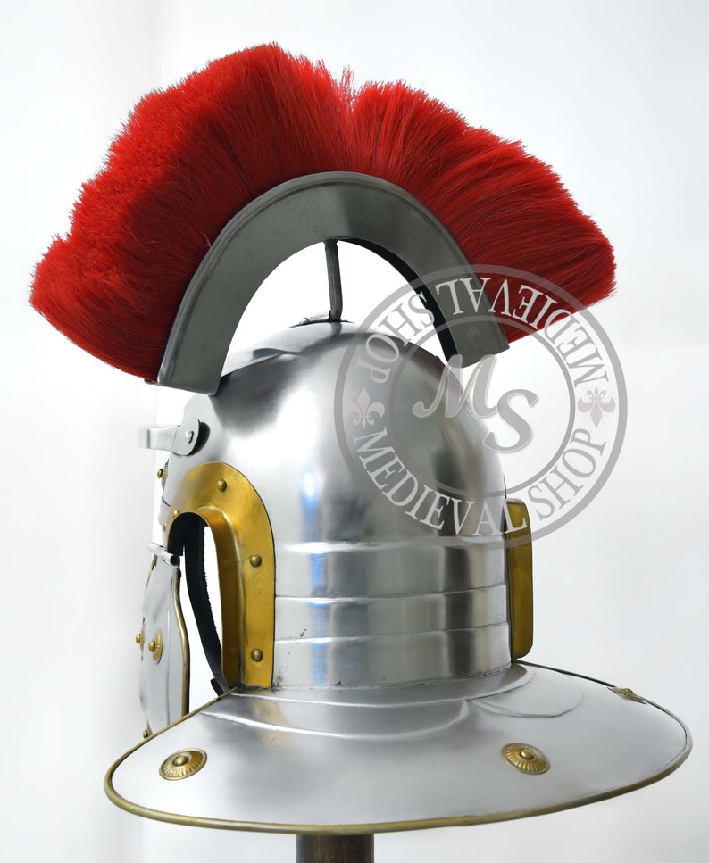 Roman Gallic Helmet Greek Centurion Re-enactment Armour - Etsy