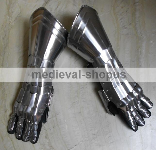 Medieval Knight Gauntlets Gothic Antique Gauntlet Gloves Replica for ...