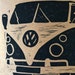 Classic VW Camper Van Car Greetings Card - Etsy