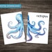 Sea Ocean Match Game Flash Cards for Kids - Instant Digital Download ...
