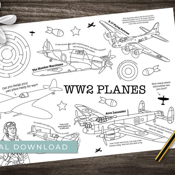 Ww2 Crafts for Kids - Etsy
