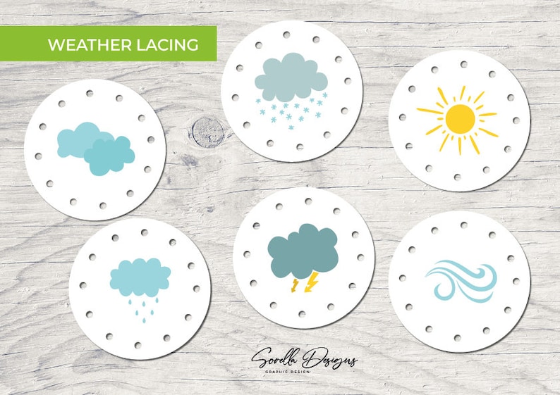 Weather Learning Activity Printable Pack - Instant Digital Download ...