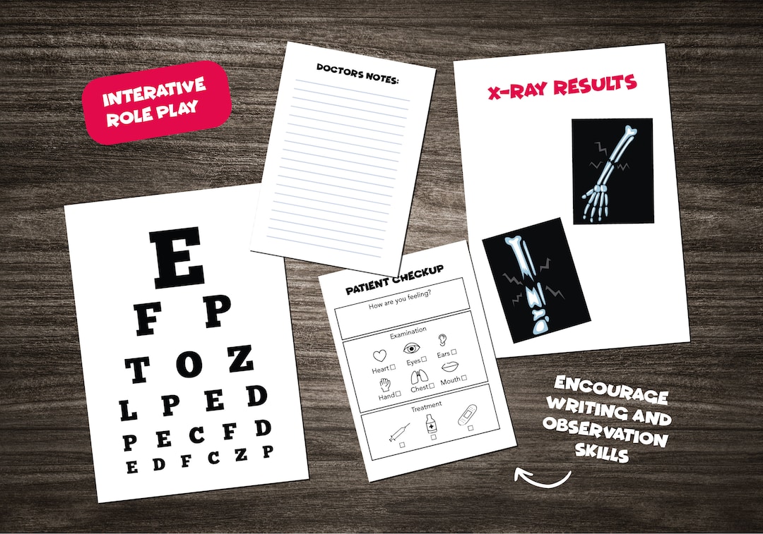 Hospital Doctors Role Play Printables - Instant Digital Download ...