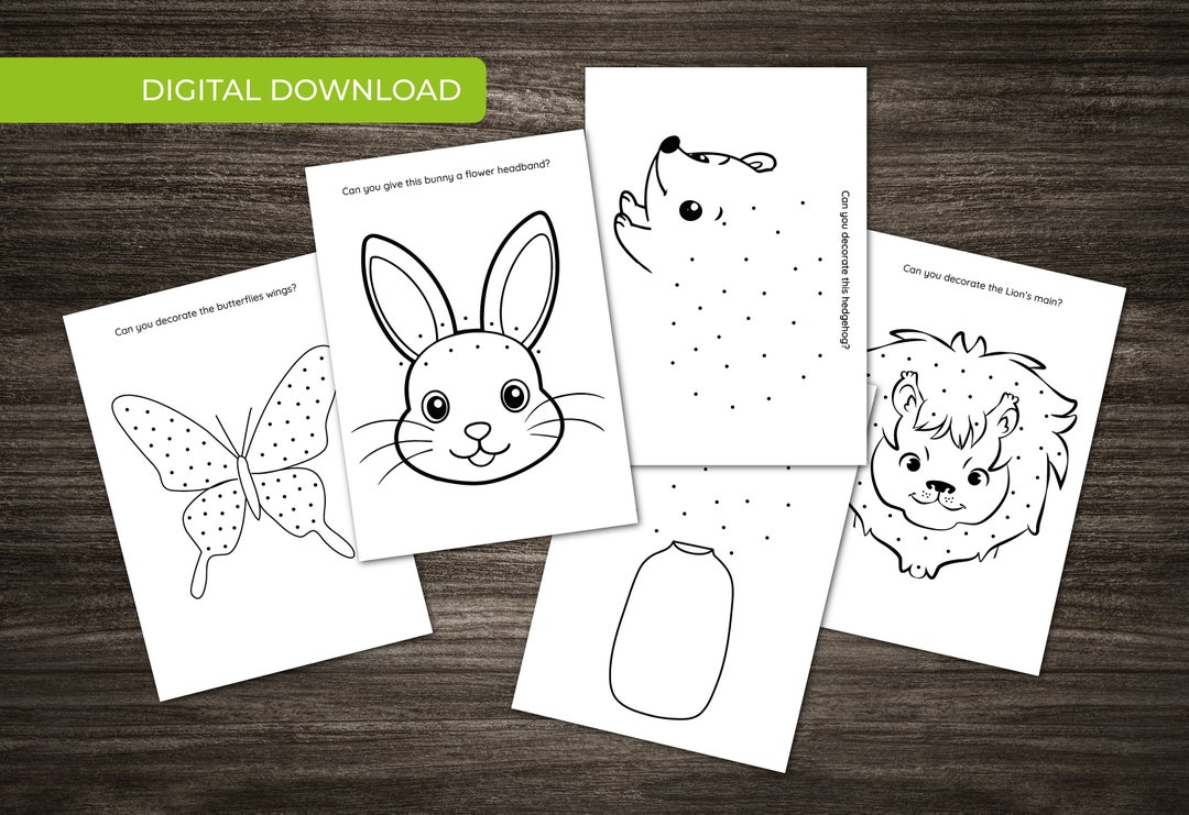 Nature Flower Threading Sheets - Outdoor Activity Classroom - Fine ...