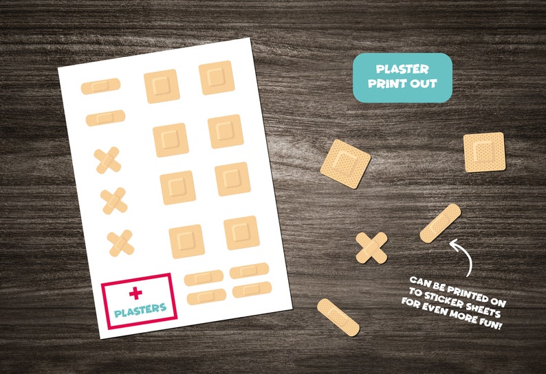 Hospital Doctors Role Play Printables - Instant Digital Download ...