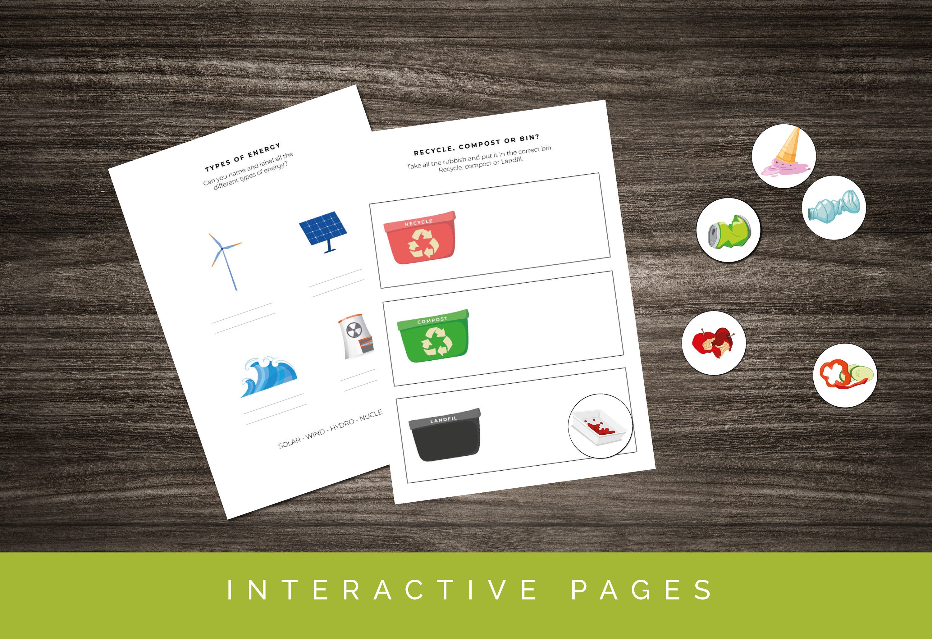 Climate Change Unit Study Pack Learning Pack 16 Pages - Instant Digital ...