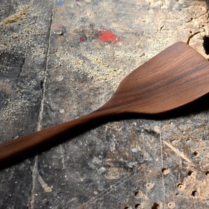 Elegant Cooking Spatula, Black Walnut, Pear, Plum, Walnut Spatula ...