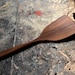 Elegant Cooking Spatula, Black Walnut, Pear, Plum, Walnut Spatula ...