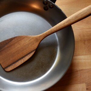 Elegant Cooking Spatula Black Walnut Pear Walnut Spatula | Etsy