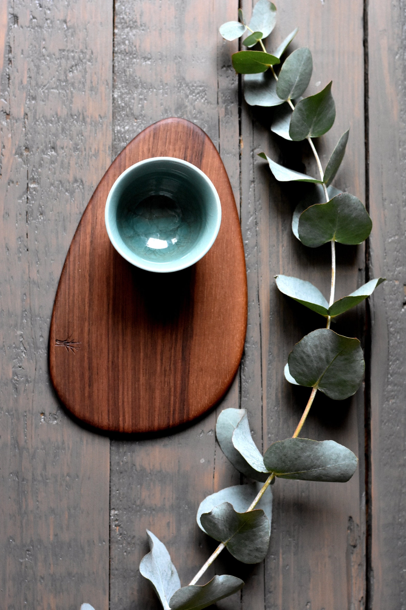 Coffe Plate Unique Wooden Tray Unique Wooden Plate Pedestal - Etsy