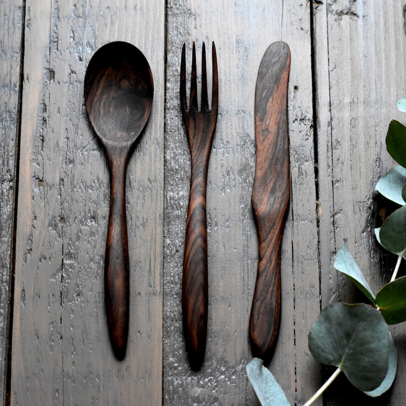 Unique Silverware Set - Etsy