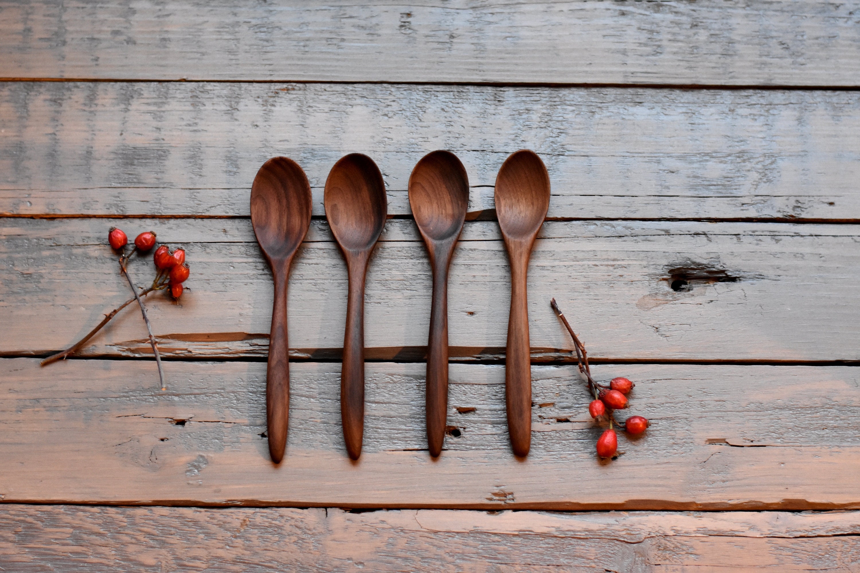 Unique wooden spoon handmade spoon hand carved spoon walnut | Etsy