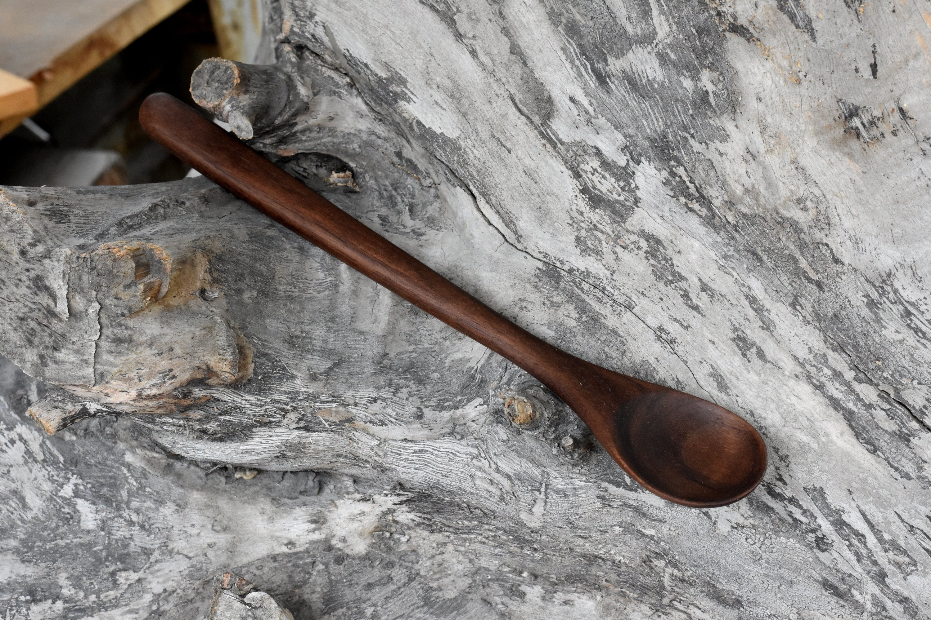 Wooden Cooking Spoon Walnut Wooden Spoon Kitchen Utensil - Etsy
