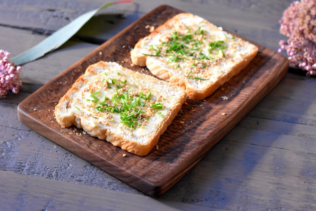 Wooden Toast Board Wooden Tray Serving Board Breakfast Board Cutting ...