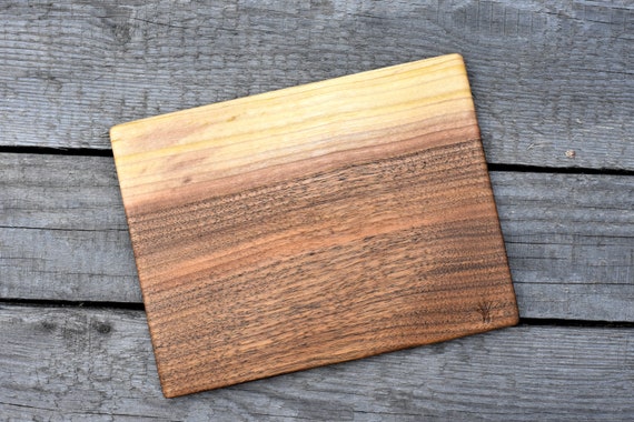 Breakfast Cutting Board & Serving Board Handcarved Tree - Etsy